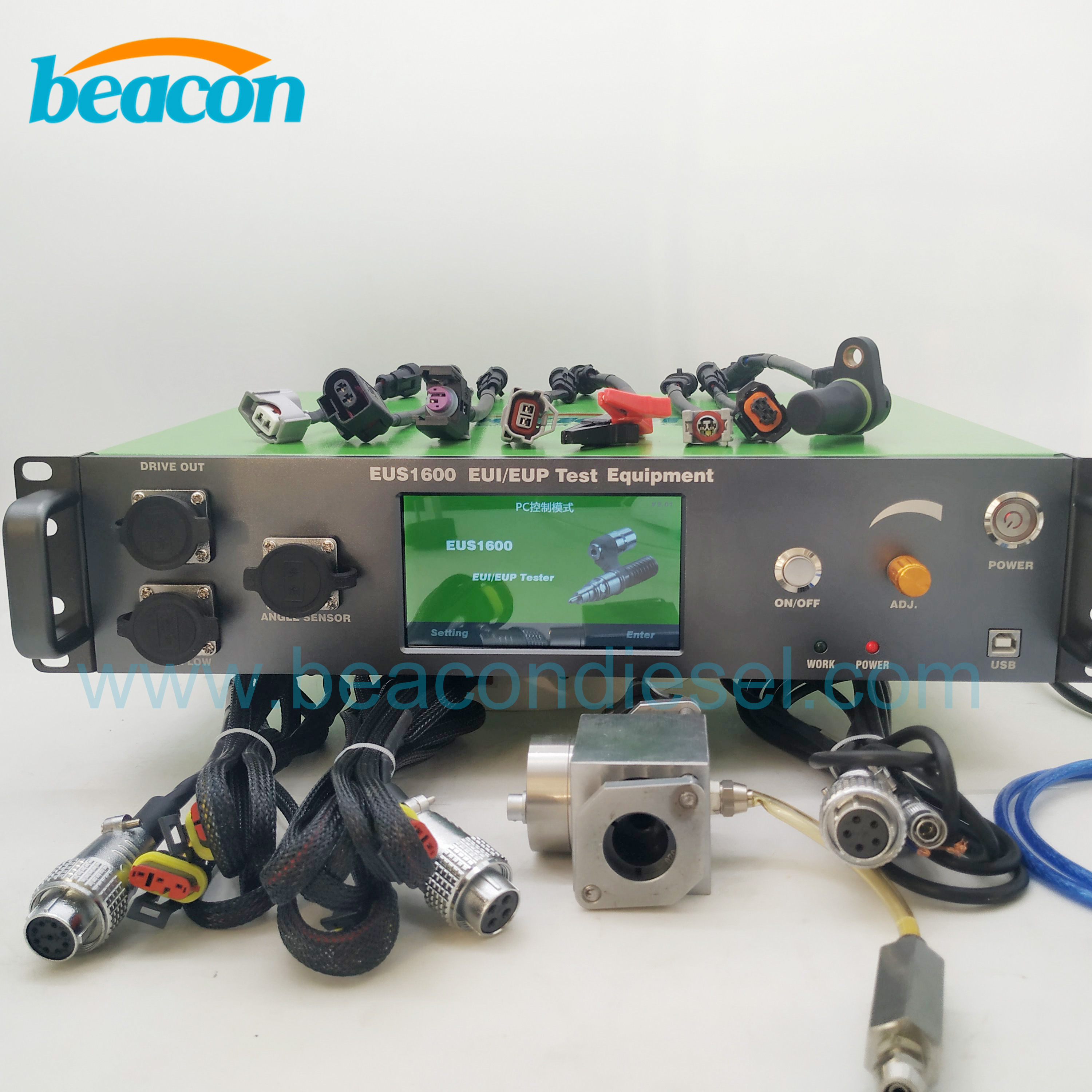 Simulador de equipos de prueba de inyector Common Rail Eui Eup